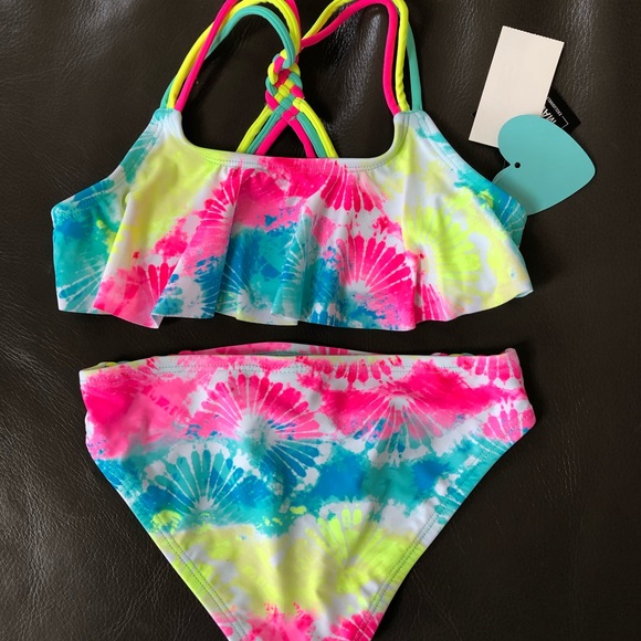 Breaking Waves | Swim | Breaking Waves 2 Pc Girls Swimsuit | Poshmark